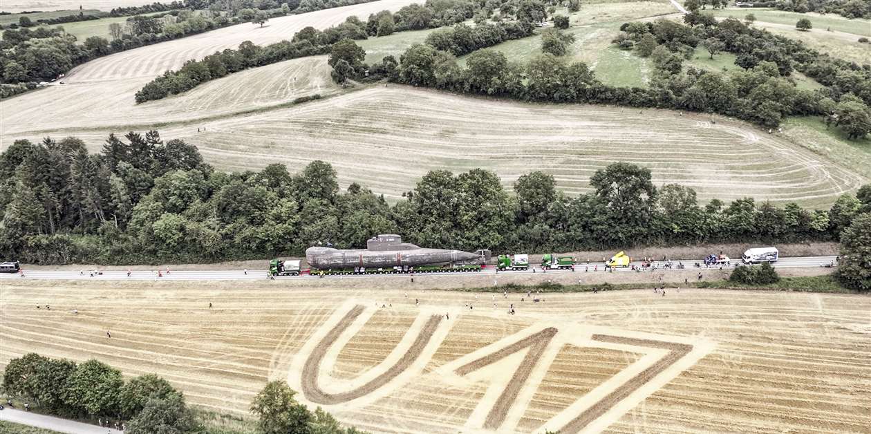 Epic transport: Submarine transported across Germany - KHL Group