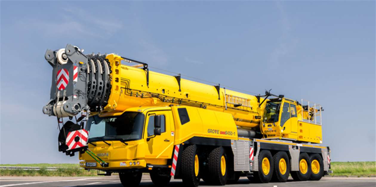 Grove unveils upgraded GMK6450-1 crane - KHL Group