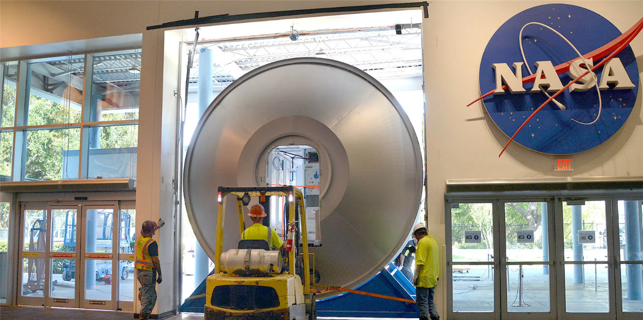 MEI installs lunar habitat mockup at Space Center Houston - KHL Group