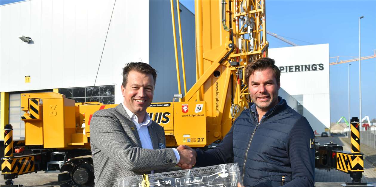 Kuiphuis adds third Spierings electric crawler crane - KHL Group