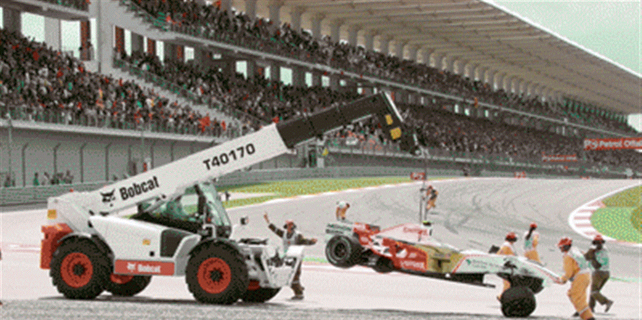 Bobcat telehandlers keep Istanbul's F1 track clear - KHL Group