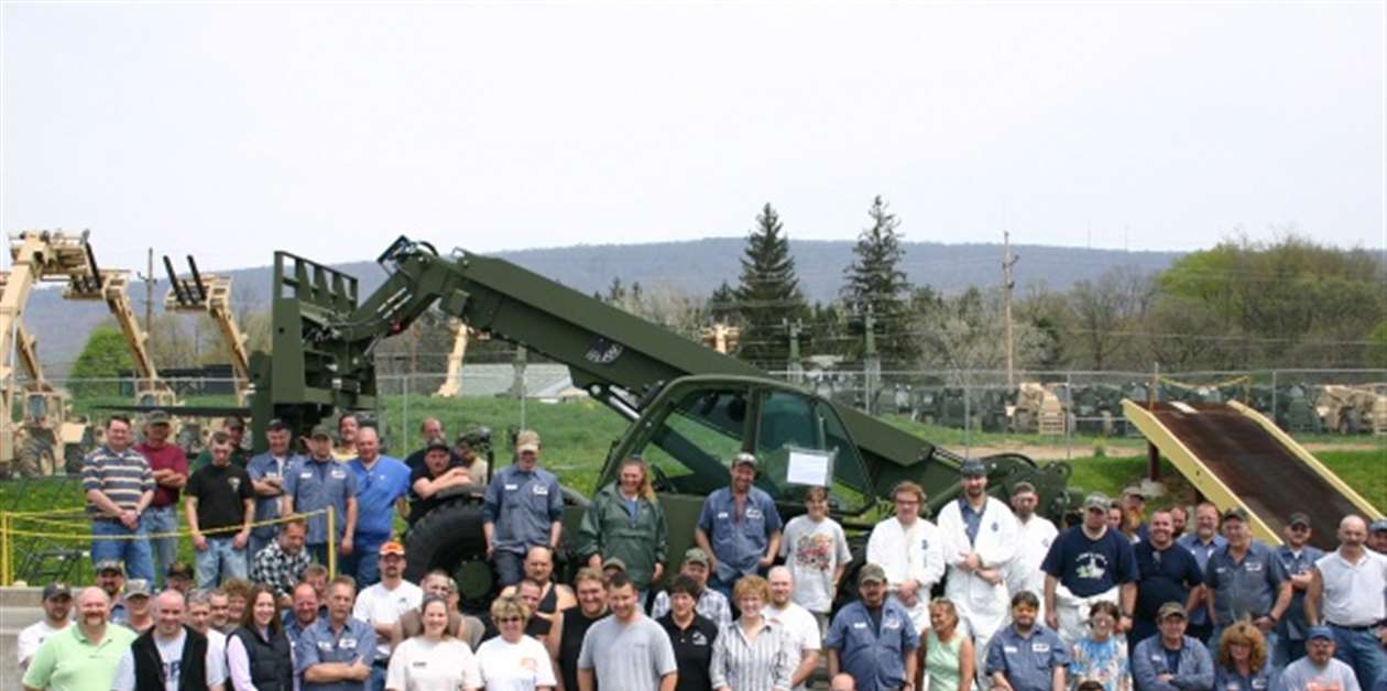 US Navy receives 1,000th JLG MMV telehandler - KHL Group