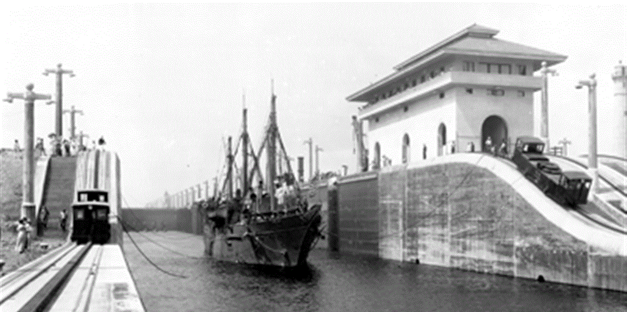 French Panama Canal Construction