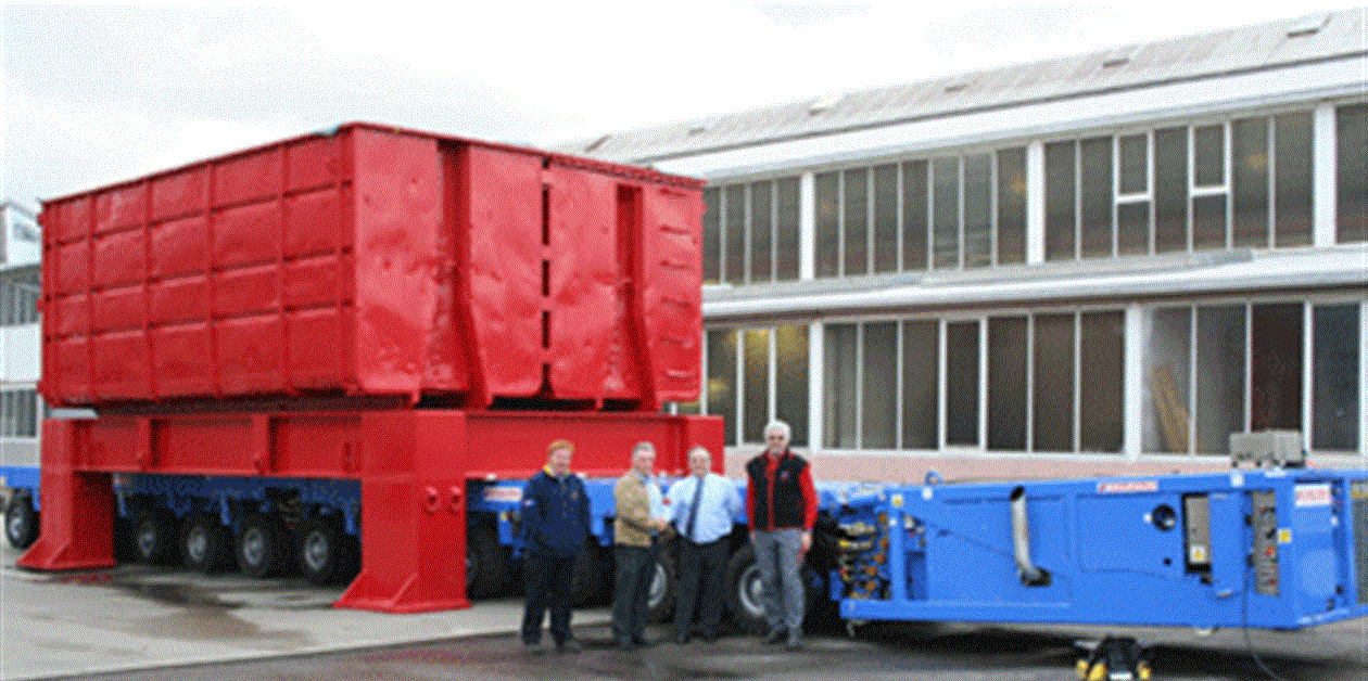 ASC shipyard takes Scheuerle SPMT - KHL Group