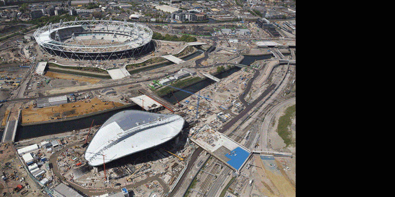 New images show London 2012 Olympic Park progress - KHL Group