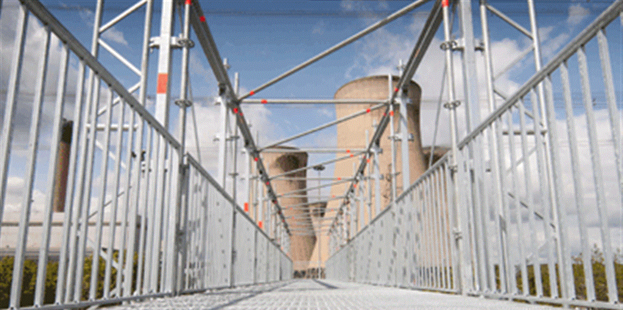 The Electricity Alliance benefits from Layher new bridge system - KHL Group