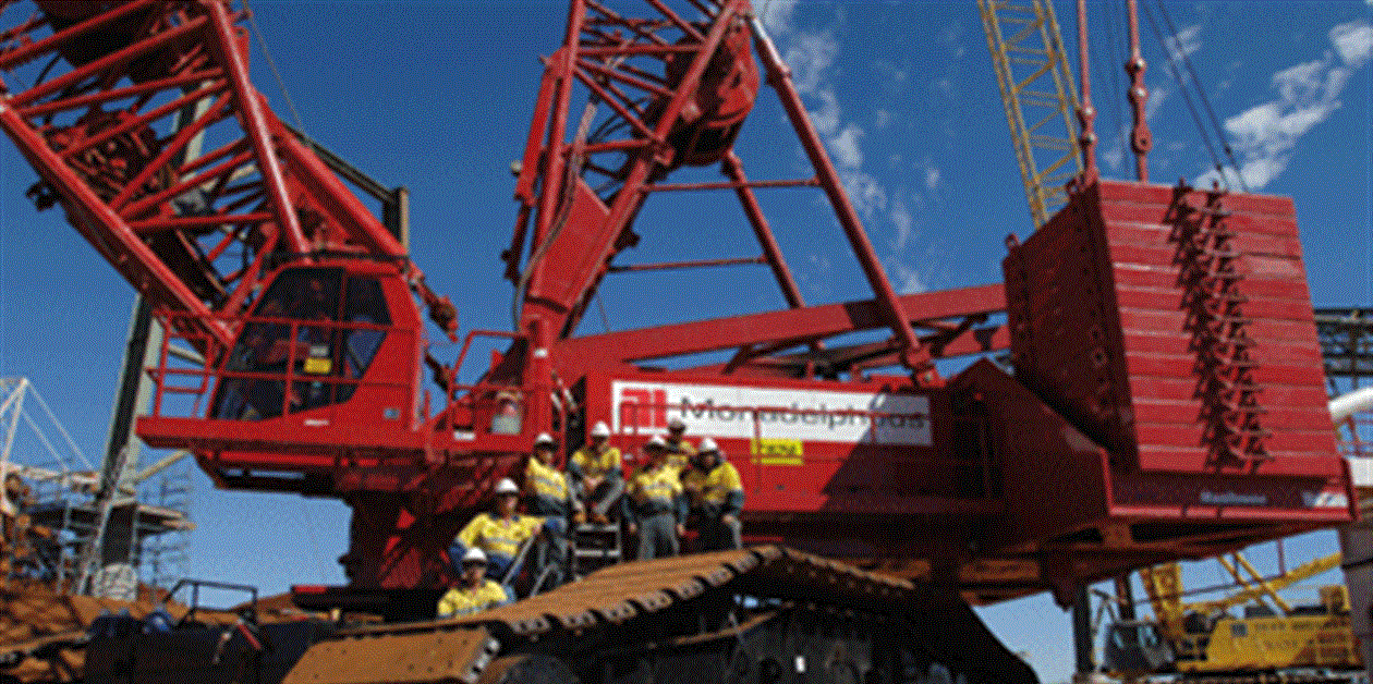 Mining task for first Manitowoc 18000 in Australia - KHL Group