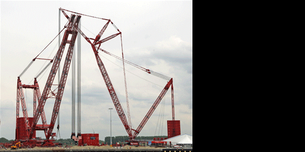 Mammoet demonstrates super heavy lifters - KHL Group