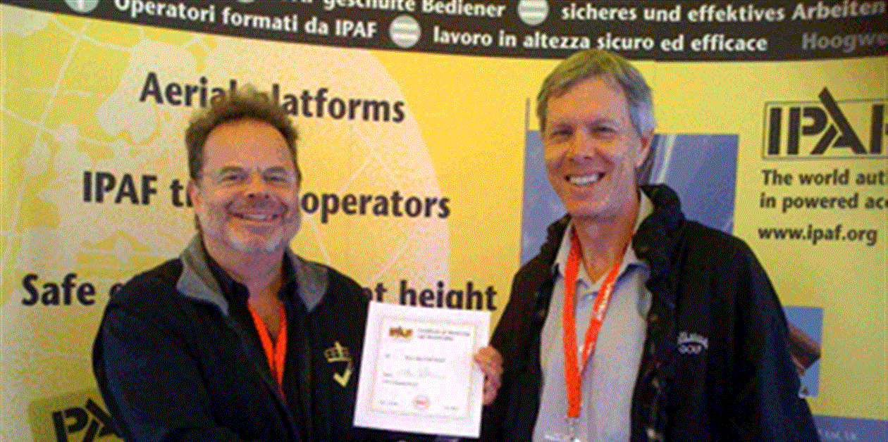 Steve Shaughnessy receives lifetime membership to IPAF - KHL Group