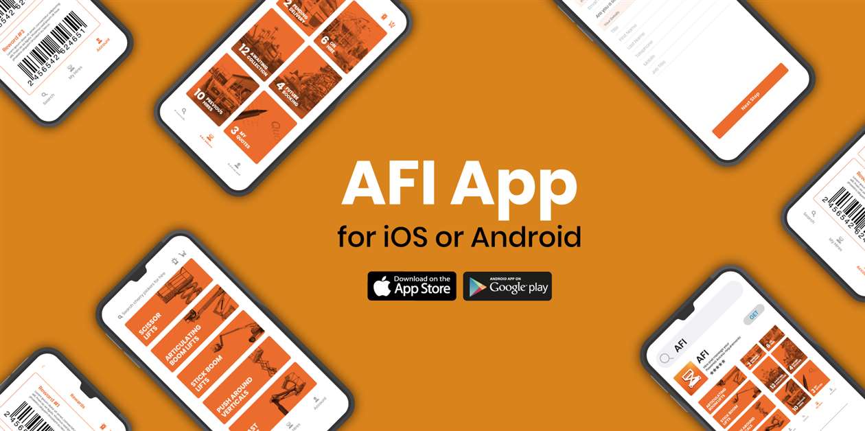 AFI launches MEWP hire app - KHL Group