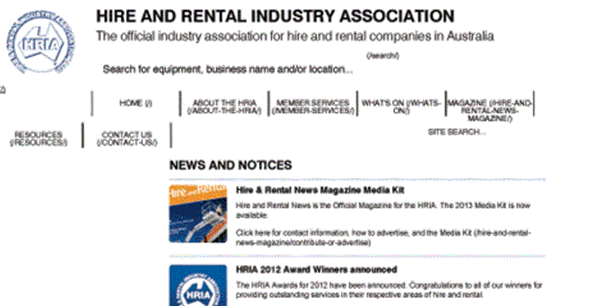 Australia's HRIA relaunches rental website - KHL Group