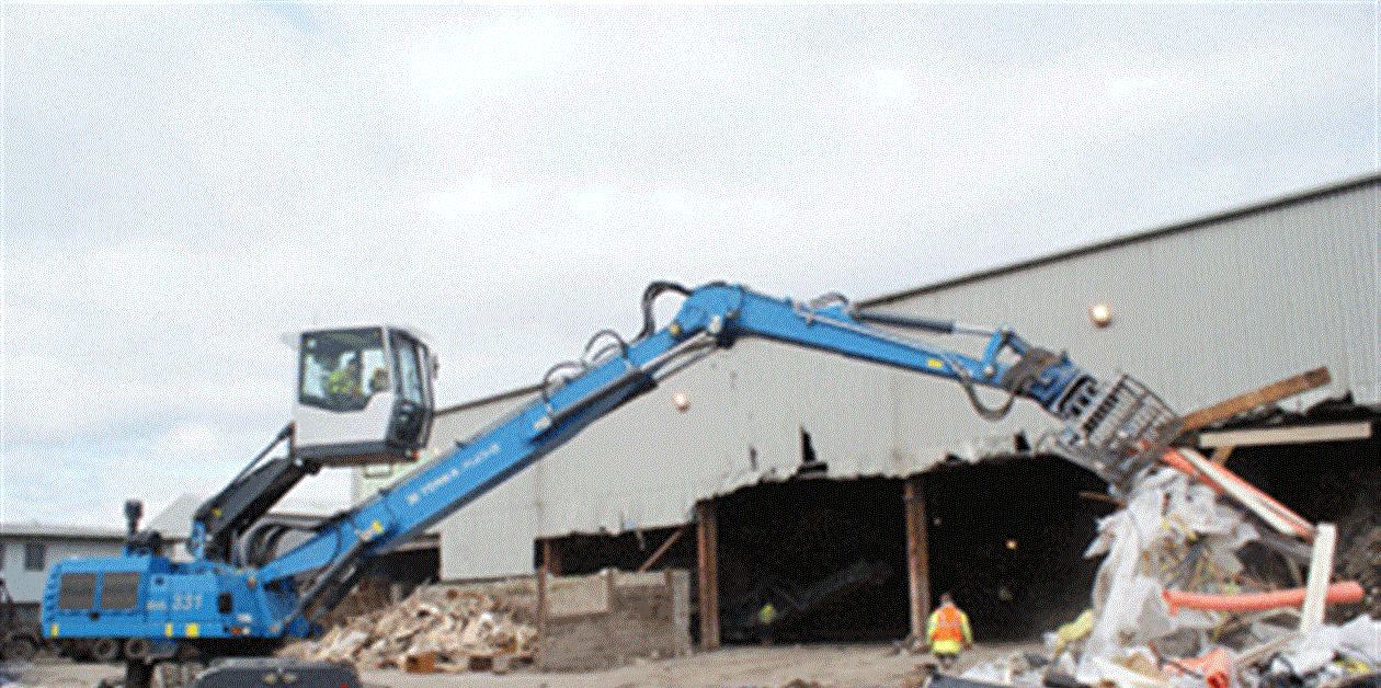 Terex-Fuchs handling solution for Hanlon - KHL Group