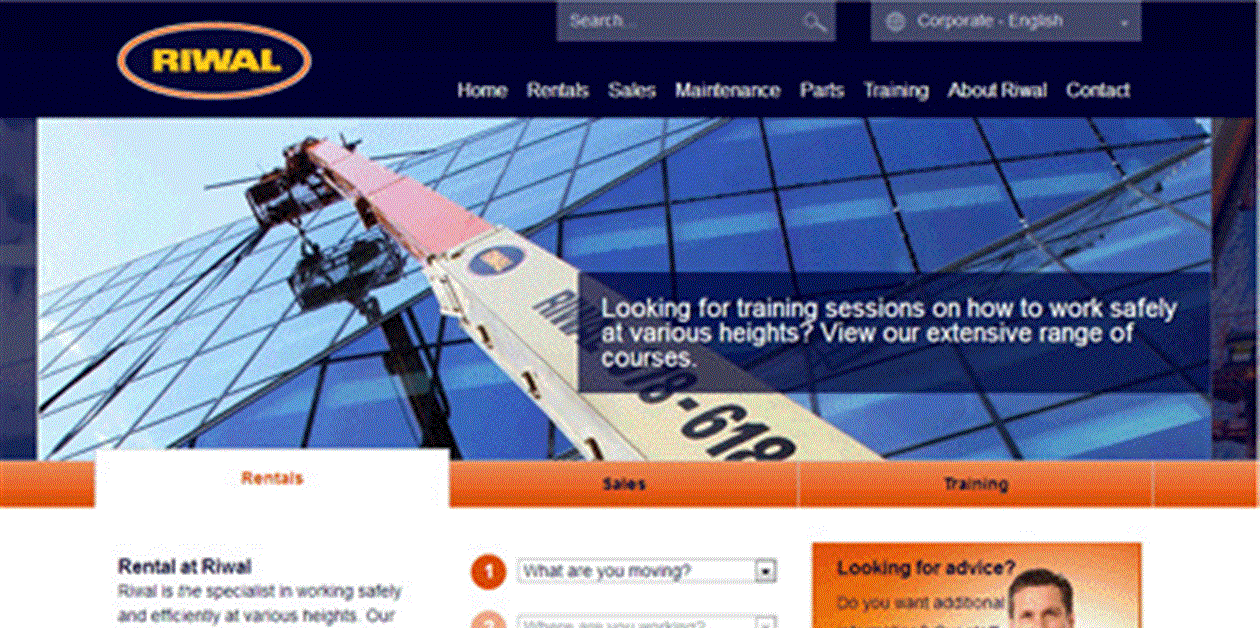 Riwal launches new website - KHL Group