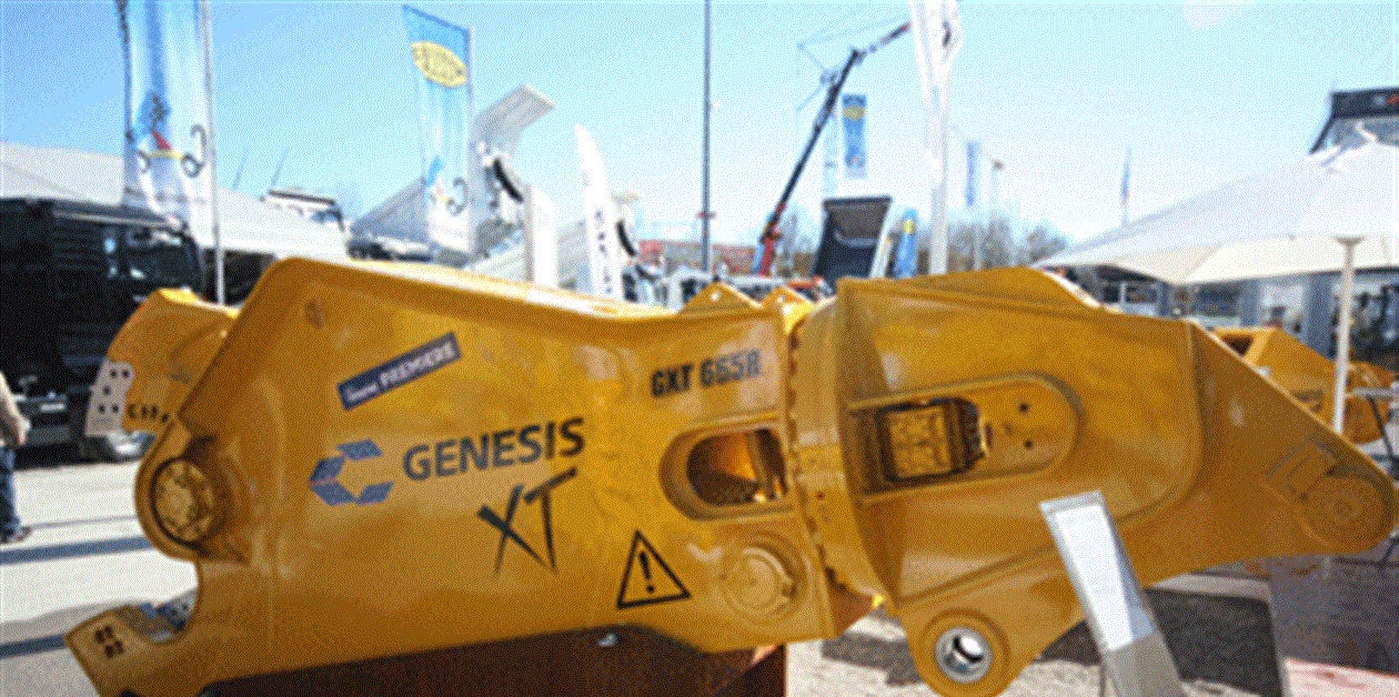Genesis launches GXT shear range at bauma - KHL Group