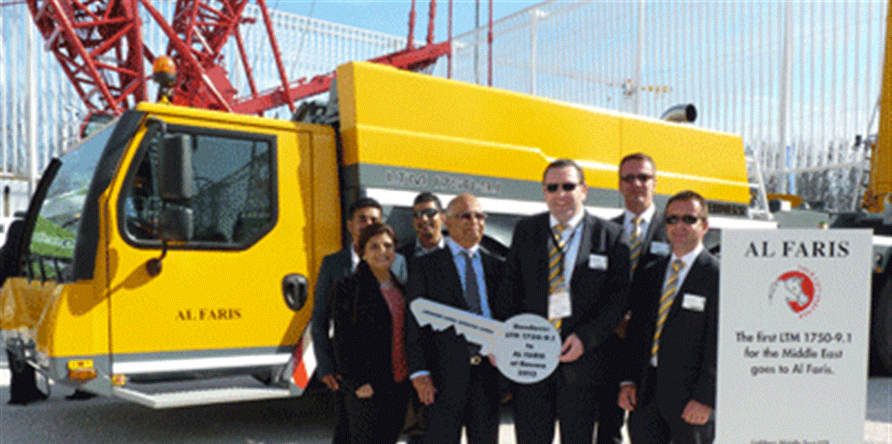 Al Faris gets 750 tonne Liebherr - KHL Group