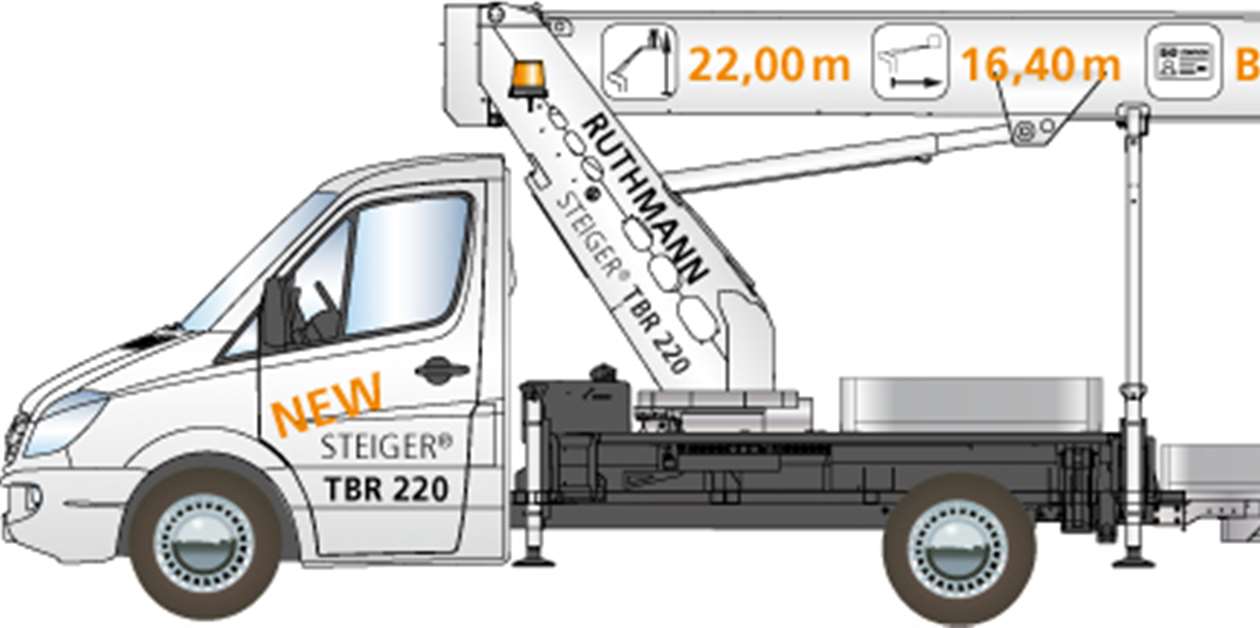 New 22 m truck mount from Ruthmann - KHL Group