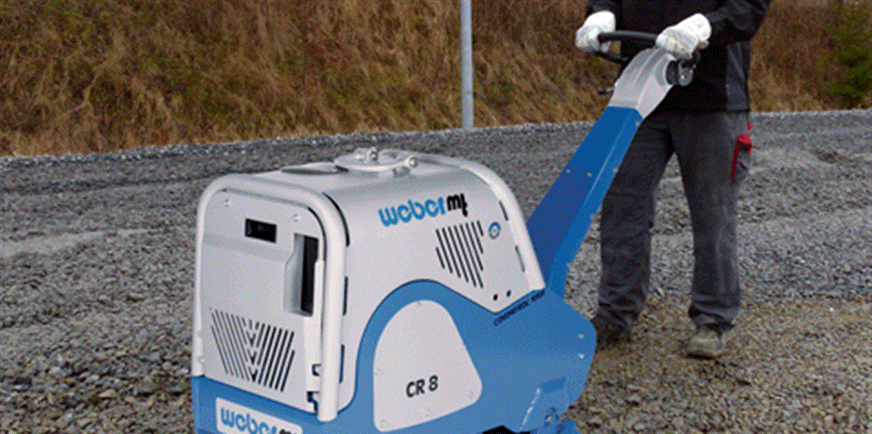 Weber MT updates CR 8 soil compactor - KHL Group