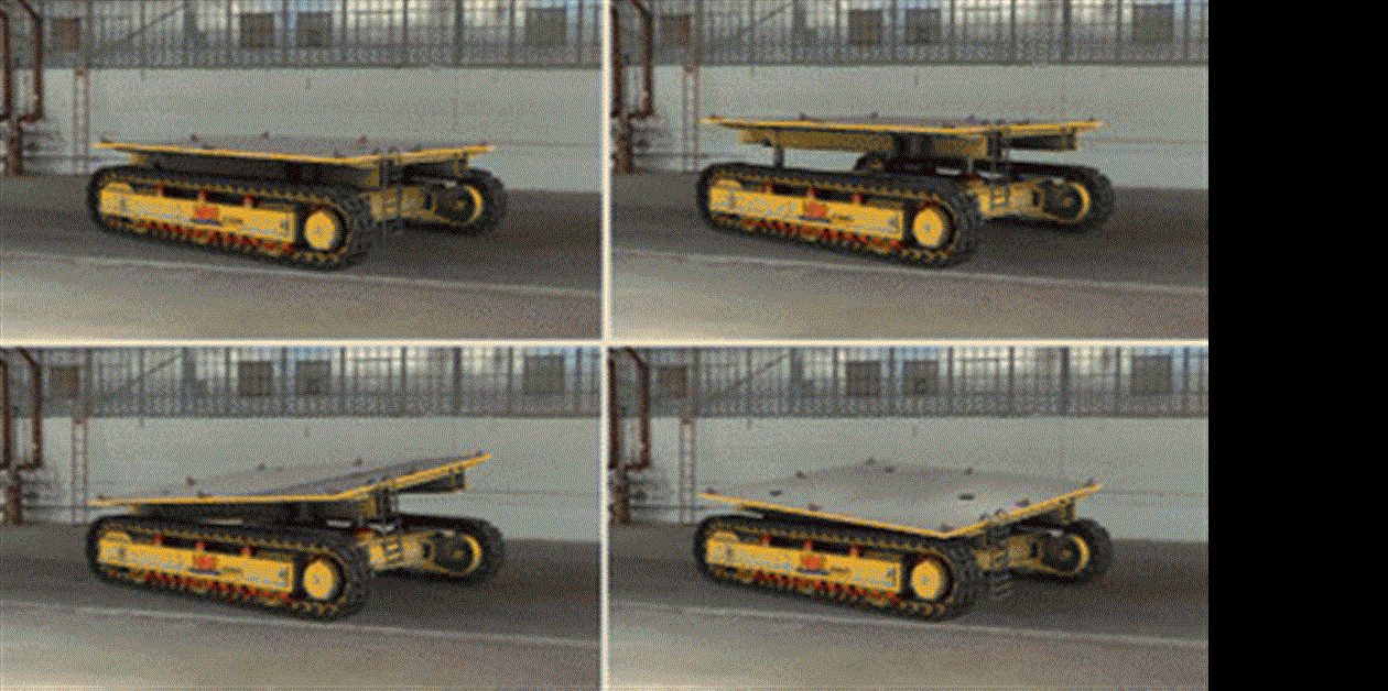 NBR adds platform model to crawler transporter range - KHL Group