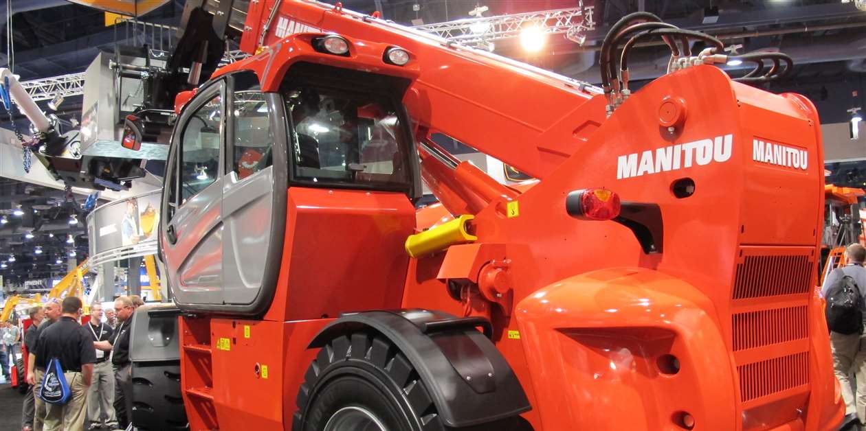 Manitou debuts high-capacity telehandler at ConExpo - KHL Group