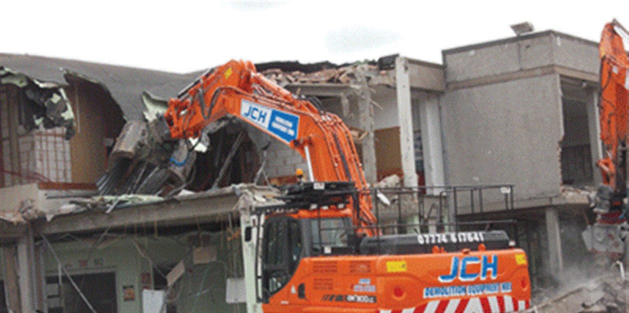 Cutting-edge demolition and recycling techniques - KHL Group