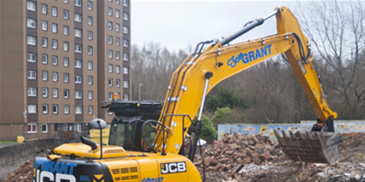 JCB JS220 offers site clearance solution - KHL Group