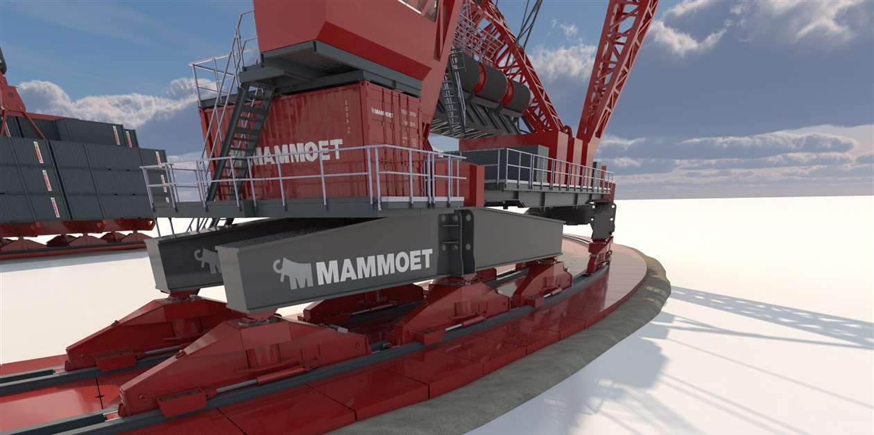 Mammoet reveals 6,000 tonne crane - KHL Group