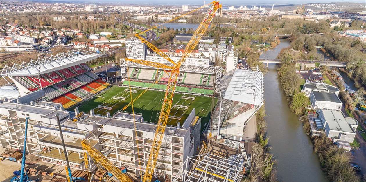 Sarens on Metz stadium - KHL Group