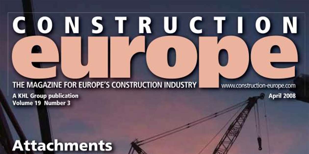 Construction Europe April 2008 - KHL Group