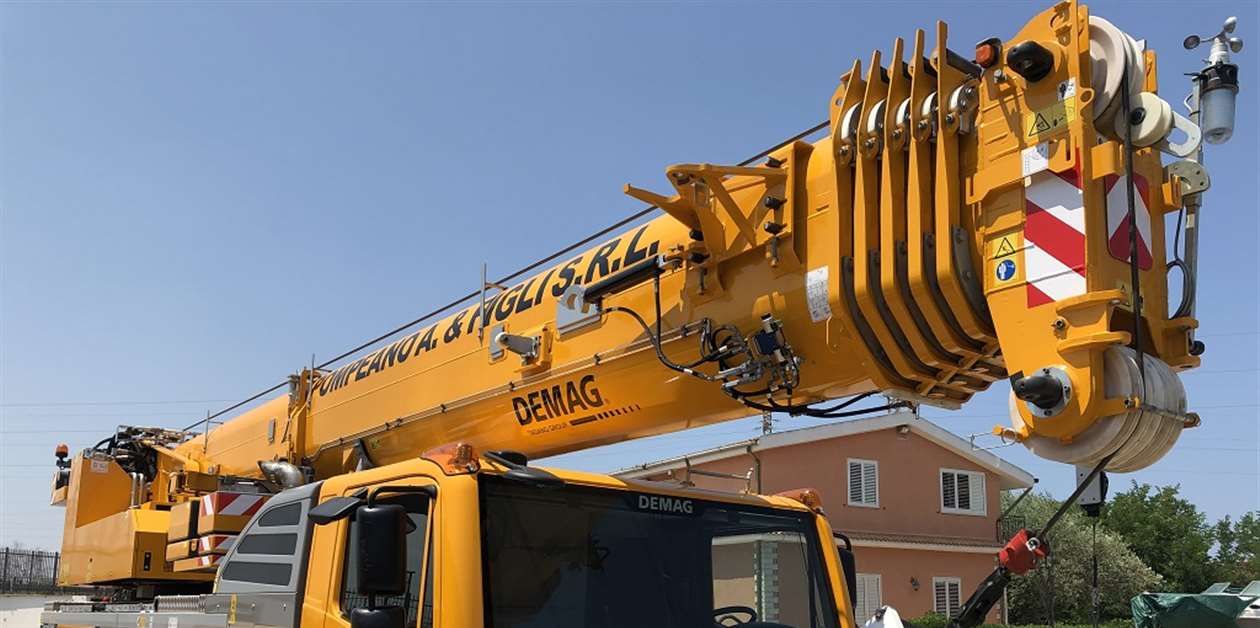 Third 100 tonner for Pompeano - KHL Group