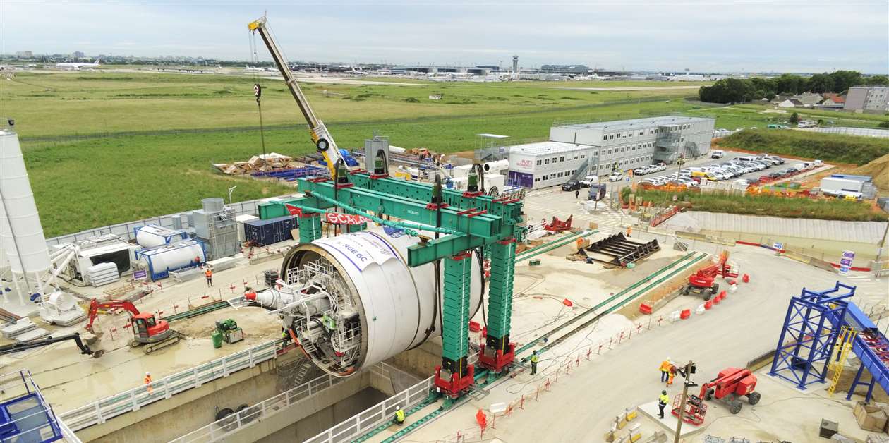 TBM lifted and lowered - KHL Group