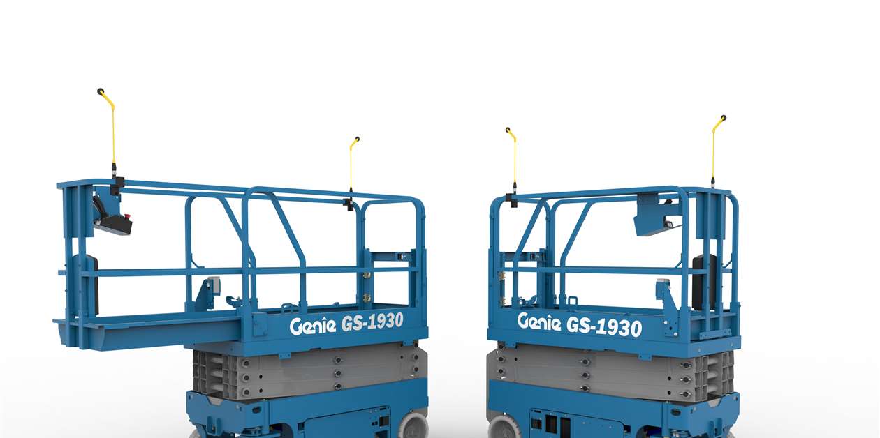 Genie secondary guarding for scissors - KHL Group