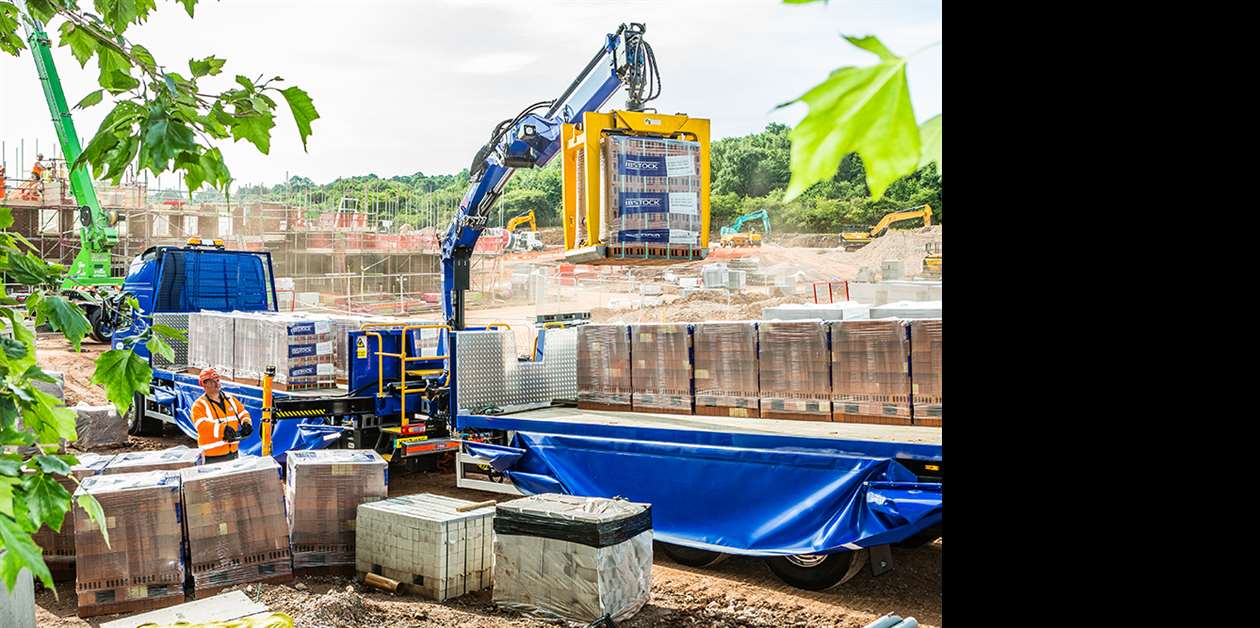 New Hiab building material cranes - KHL Group