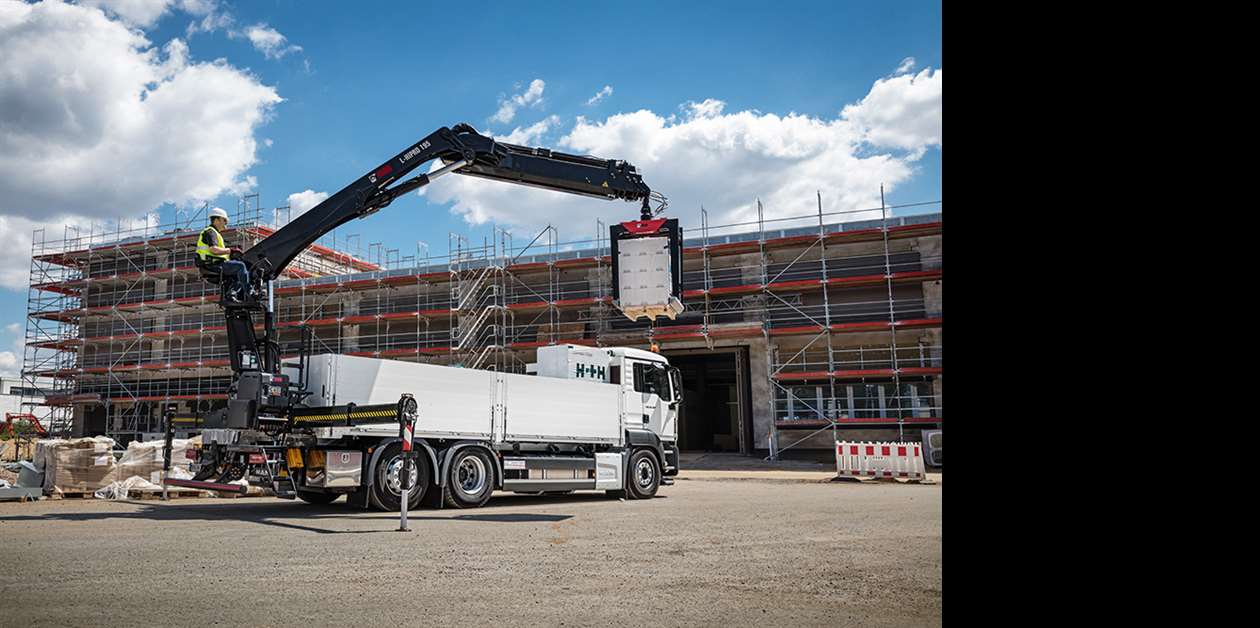 New Hiab building material cranes - KHL Group