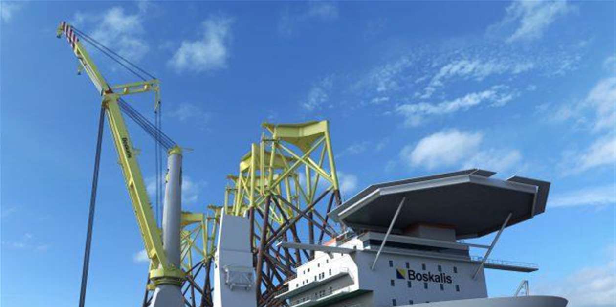 Giant Huisman crane for Boskalis - KHL Group