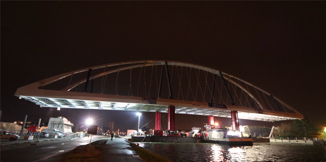 ALE completes bridge installation - KHL Group