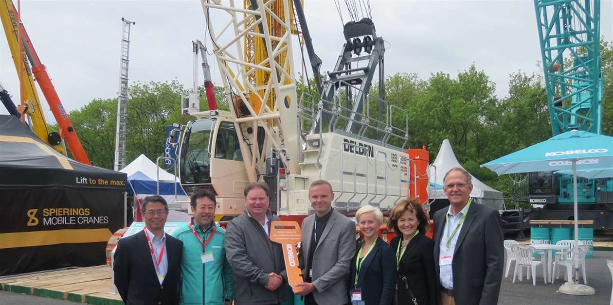 Delden gets 11th Kobelco crawler - KHL Group