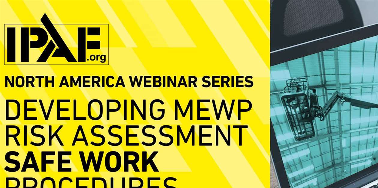 Developing MEWP risk assessment plans - KHL Group