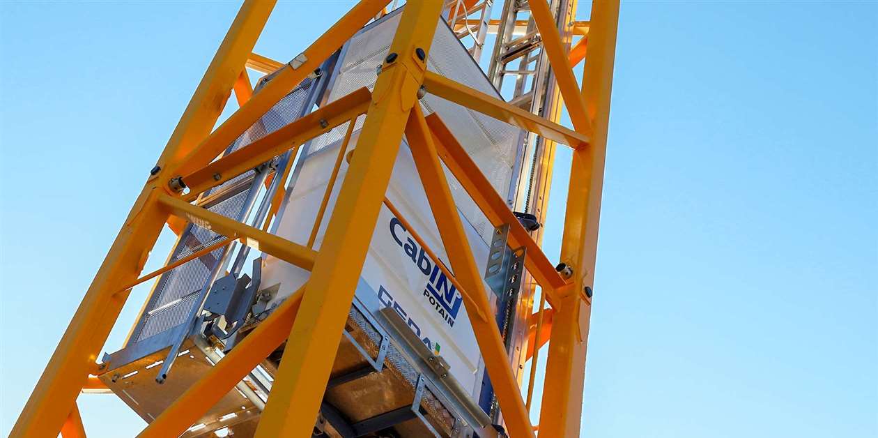 What do mast elevators bring to a tower crane jobsite? - KHL Group