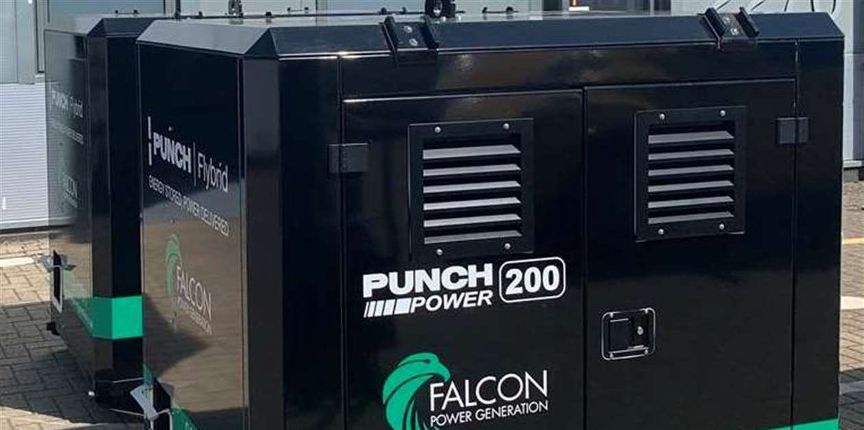 Punch Flybrid energy storage for Falcon cranes - KHL Group