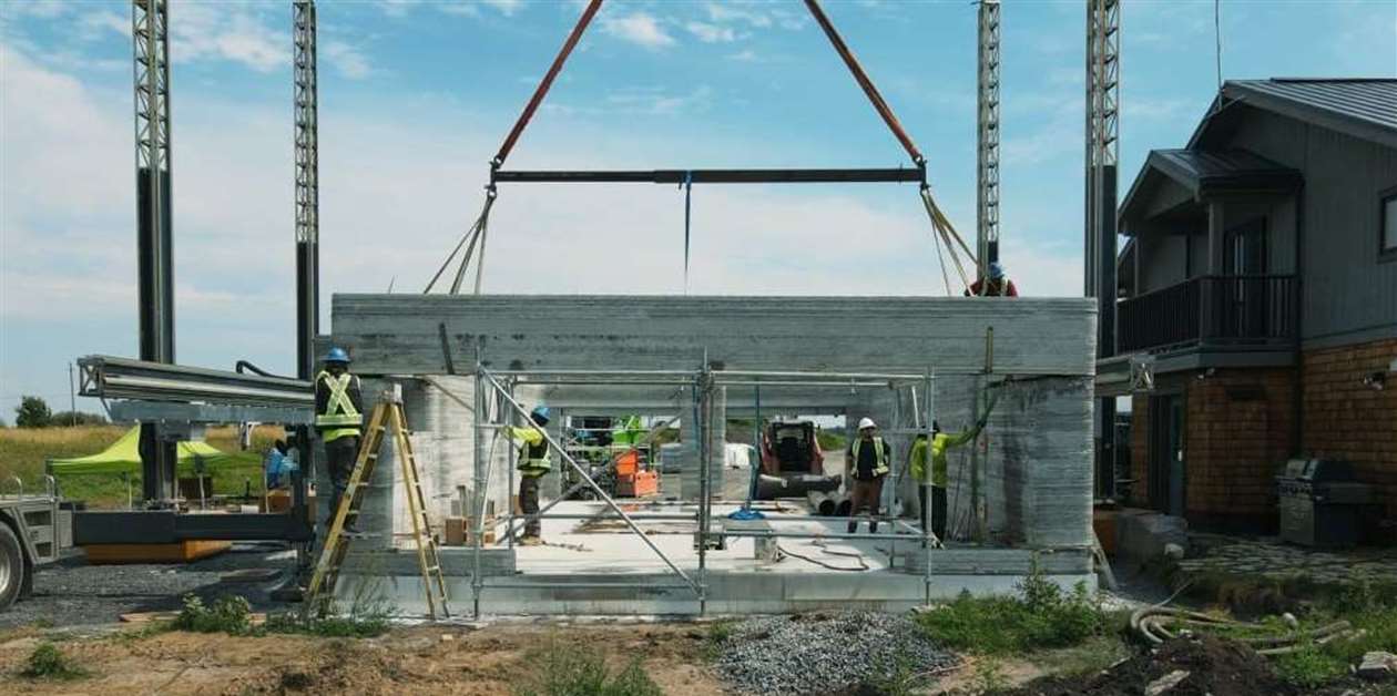 First 3D printed 2-storey building in Canada - KHL Group