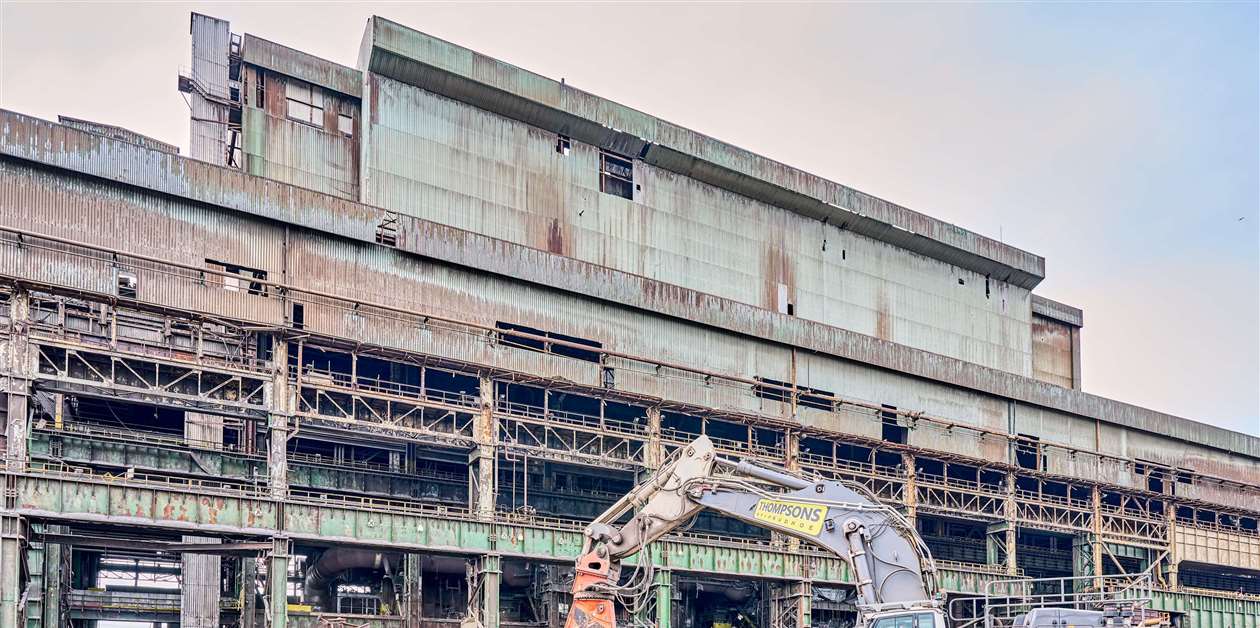 Redcar steelworks demolished in controlled explosion - KHL Group