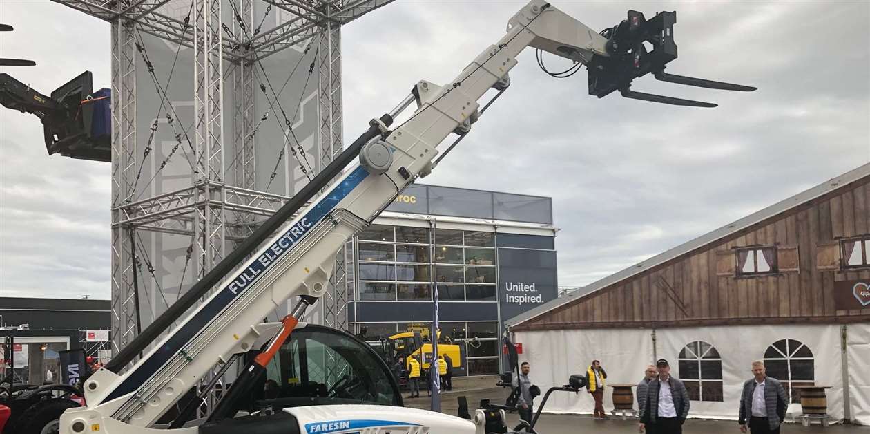 Faresin debuts electric telehandler - KHL Group