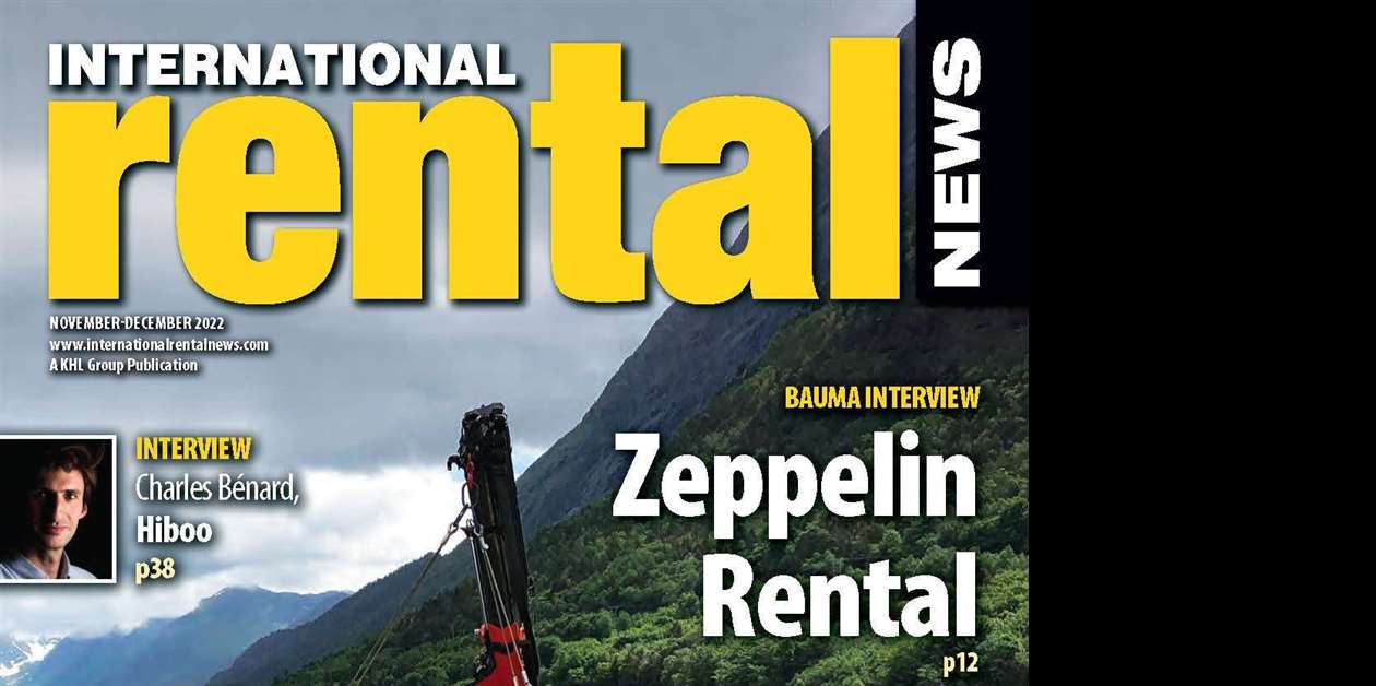 International Rental News - November-December 2022 - KHL Group