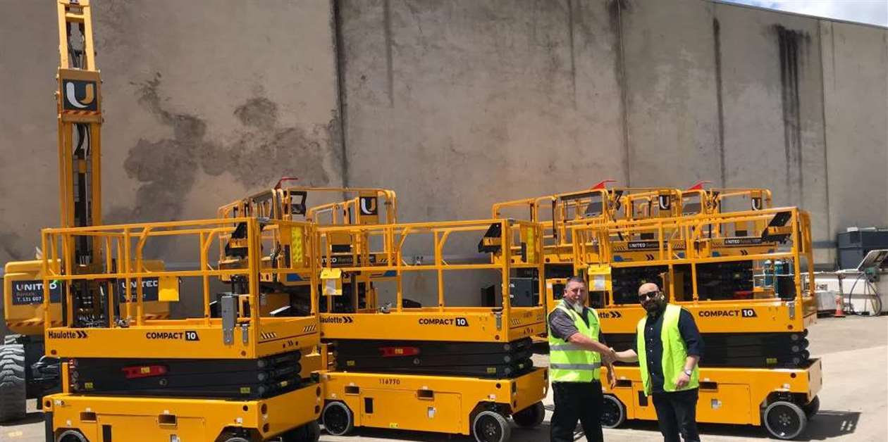 First Haulotte Compacts to Australia - KHL Group