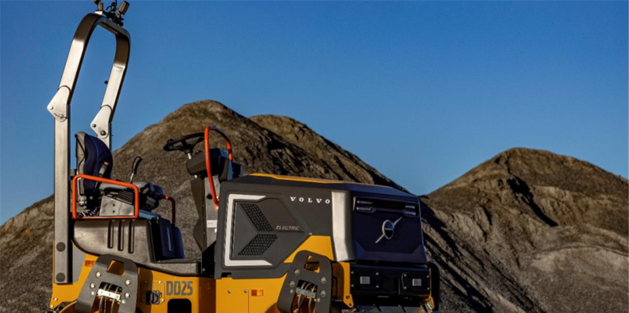 Volvo CE debuts its first electric compactor - KHL Group