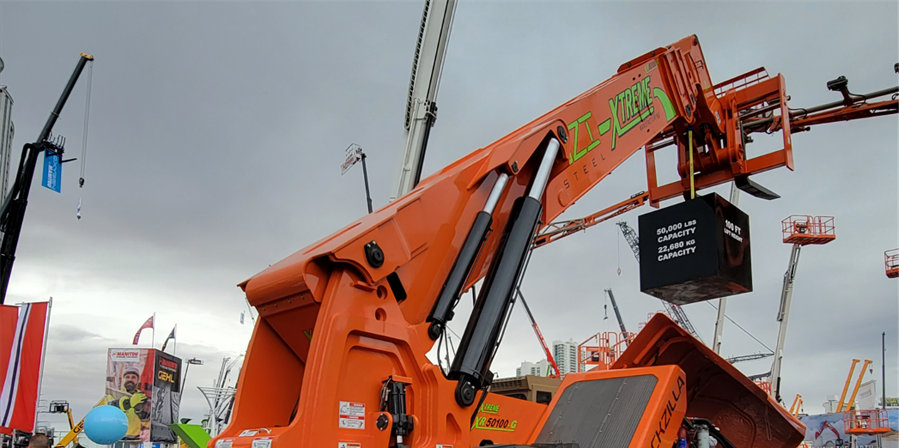 ‘Trackzilla’ telehandler makes its debut - KHL Group