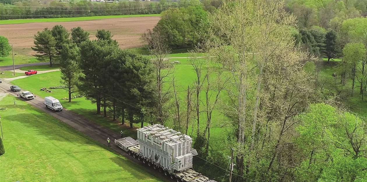 Edwards hauls transformer from Belgium to backroads of Ohio - KHL Group