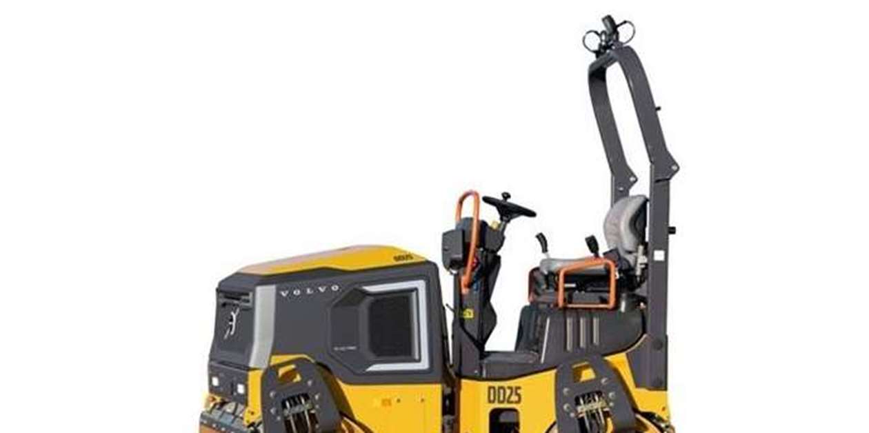 Volvo unveils DD25 Electric asphalt compactor - KHL Group