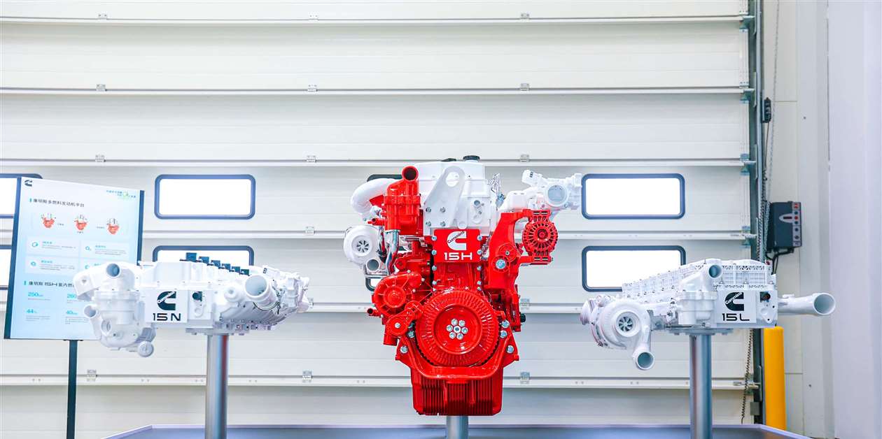 Cummins holds China unveil of X15H hydrogen IC engine - KHL Group