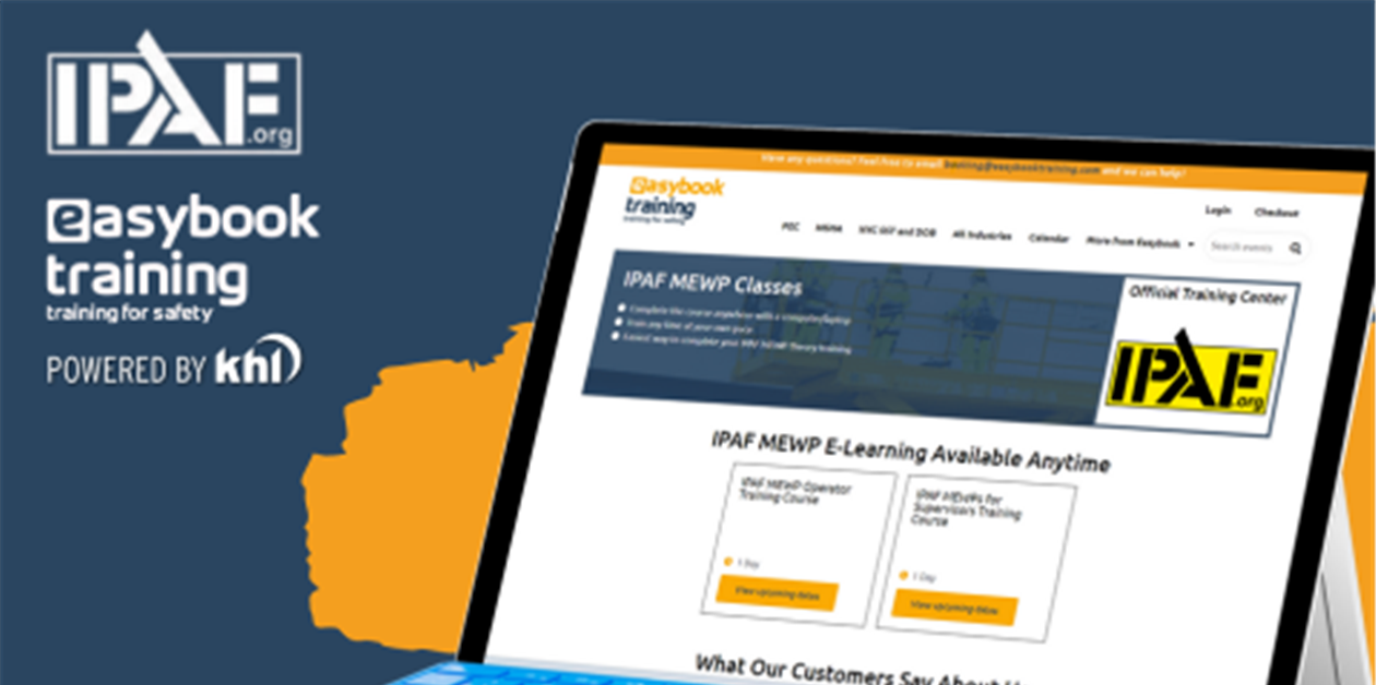 IPAF MEWP courses now available in US through Easybook Training - KHL Group